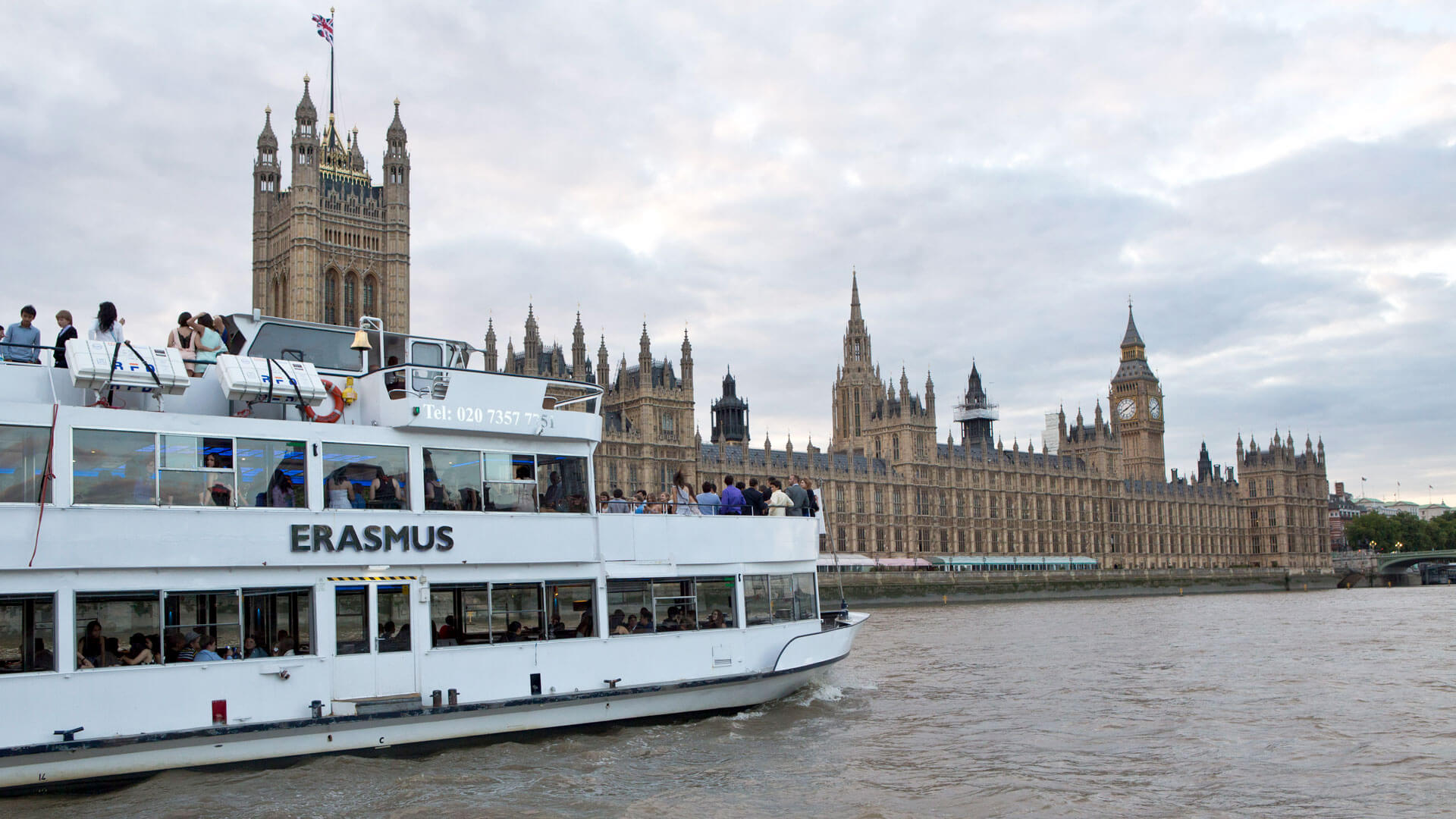 Erasmus - Party Boat | Thames Luxury Charters - Private Boat Hire London