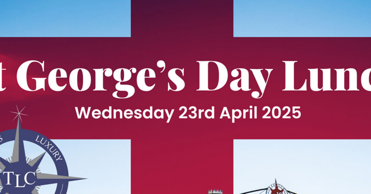 Celebrate St George’s Day Aboard the Elizabethan – Wednesday 23rd April ...